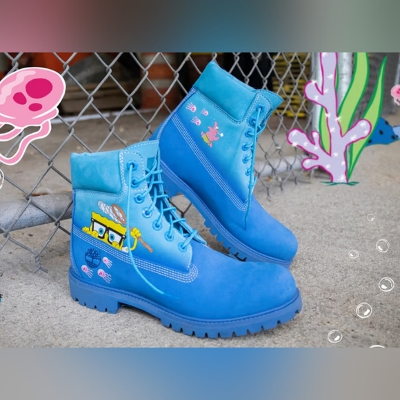Timberland | Shoes | Timberland X Spongebob Boots Nwt | Poshmark